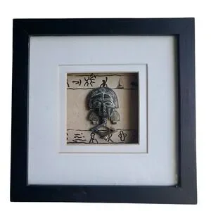 Wall Decor | Vintage African Beauty Brass Basrelief Sculptural Wall Art ...